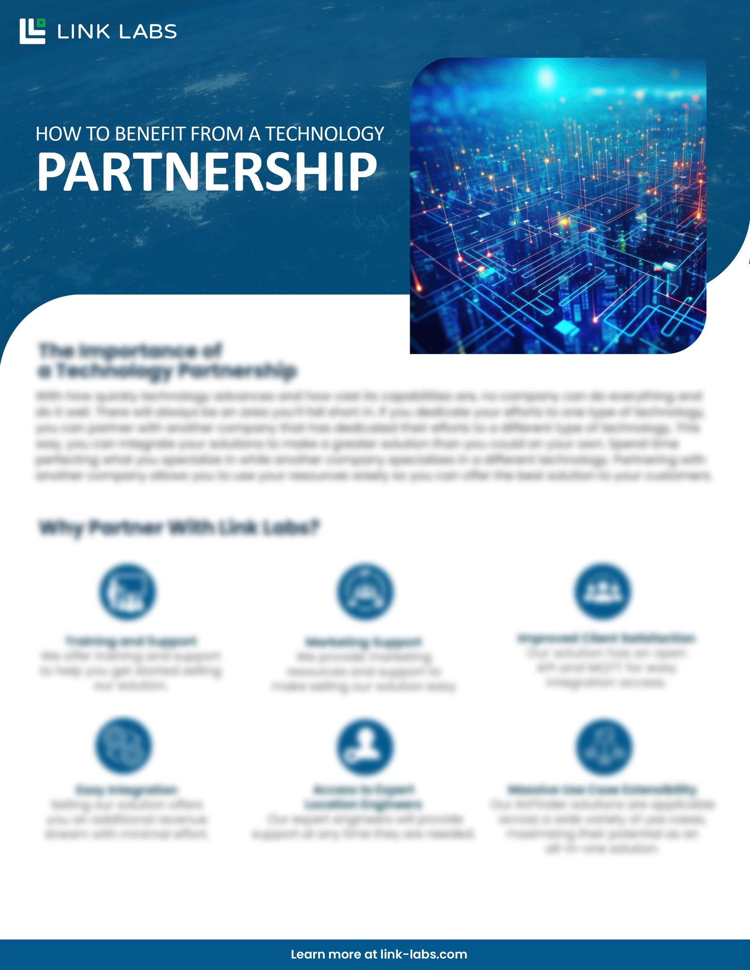 Technology Partnership Brief | Link Labs